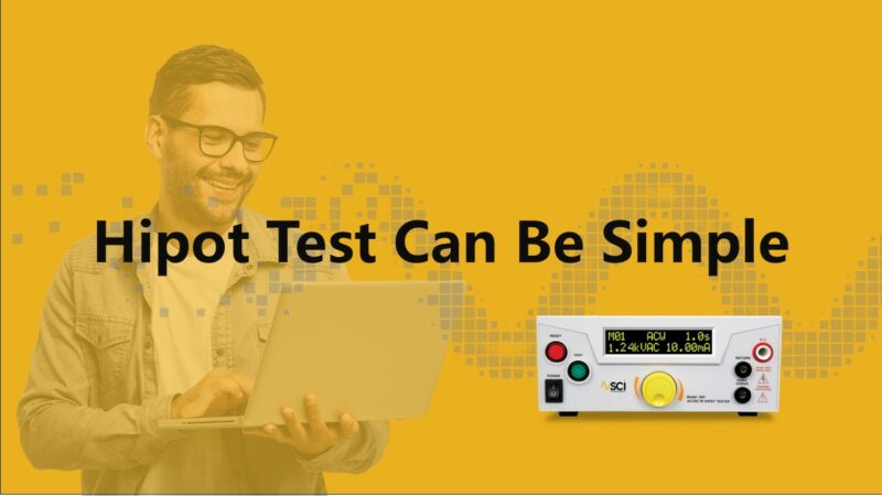 Hipot Test Can Be Simple | Ikonix Asia