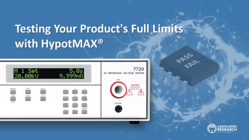 Testing Your Product's Full Limits with HypotMAX® | Ikonix Asia